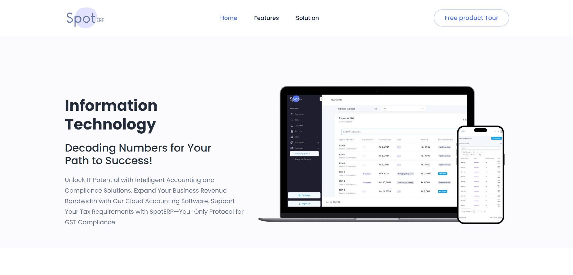 ERP Software for the Information Technology Industry in India | SpotERP